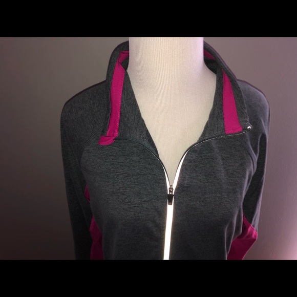 Soybu | Tops | Soybu Pink And Gray Full Zipper Jacket | Poshmark